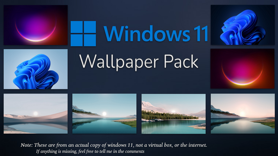Windows 11 Wallpaper Pack by Win72010 on DeviantArt