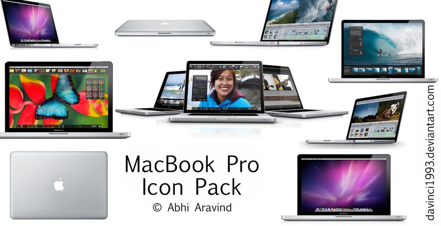 MacBook Pro Icon Pack by davinci1993 on DeviantArt