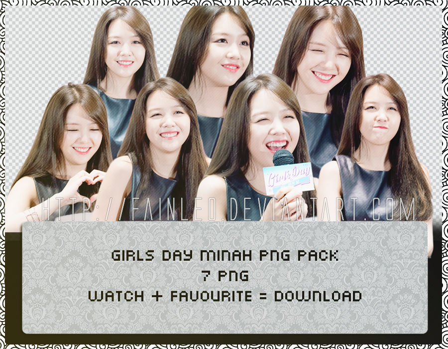 Girls Day Minah PNG Pack #2 by fainleo on DeviantArt