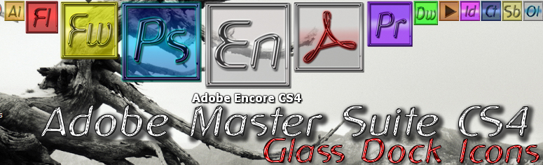 Adobe Master CS4 dock Icons by PLgentile on DeviantArt