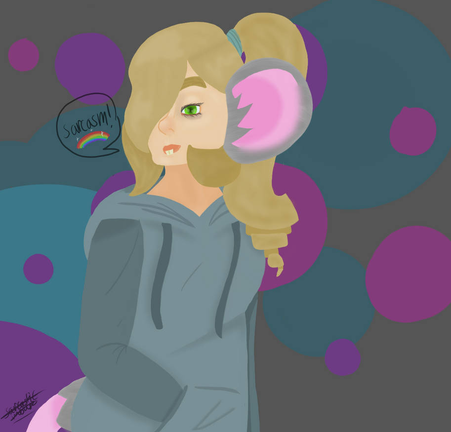 Pushing myself by Sarcasticmouse on DeviantArt