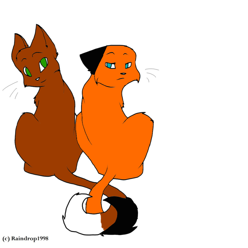 Whitetail and Foxheart by Julyart11 on DeviantArt