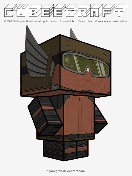 Movie Characters Cubee Patterns-Templates on Cubeecraft-Collect ...