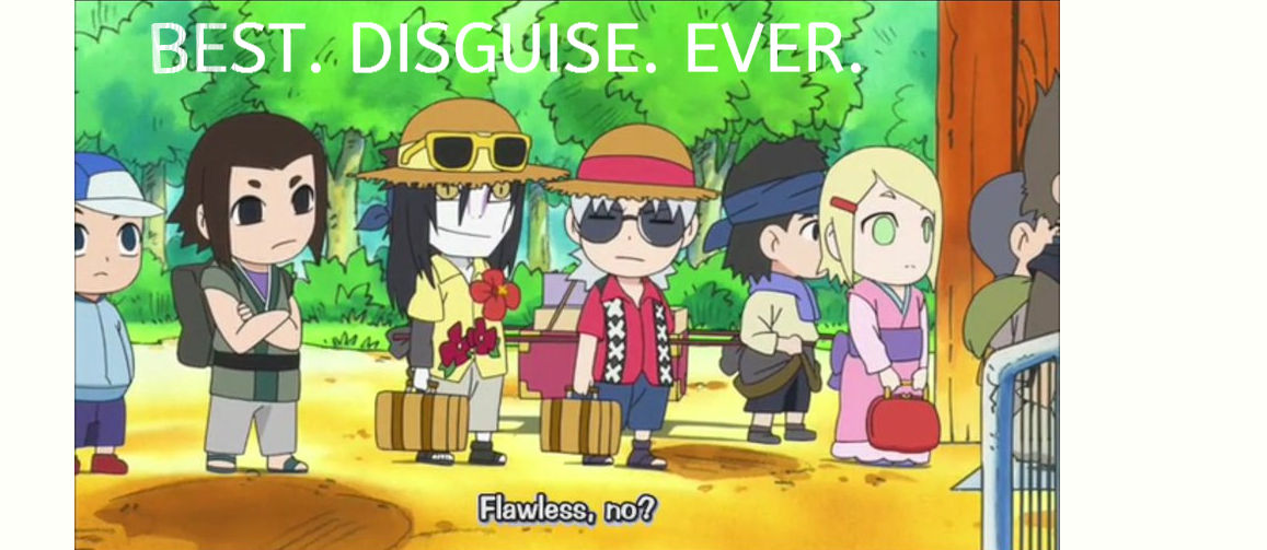 Orochimaru and Kabuto- Best Disguise Ever by XSoundNinjaArtistX on ...