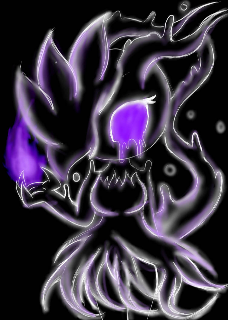 A shadow creature i name Mist by DjXrina on DeviantArt