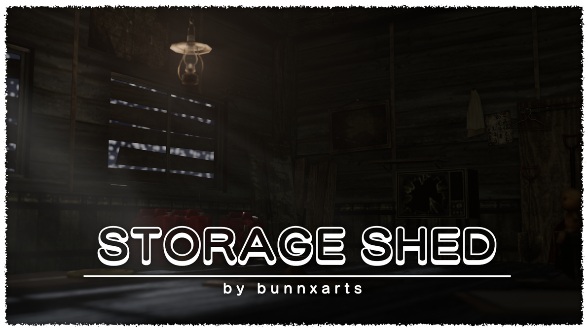 Storage Shed [BLEND/FBX] by bunnxarts on DeviantArt