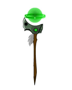 Cosmic staff by kartron on DeviantArt