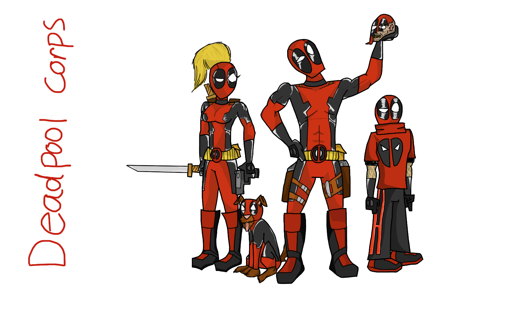 Deadpool Corps by thegreenperson on DeviantArt