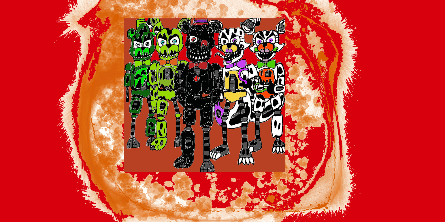 fnaf blood051 with his friends by Thefirstspringlock on DeviantArt
