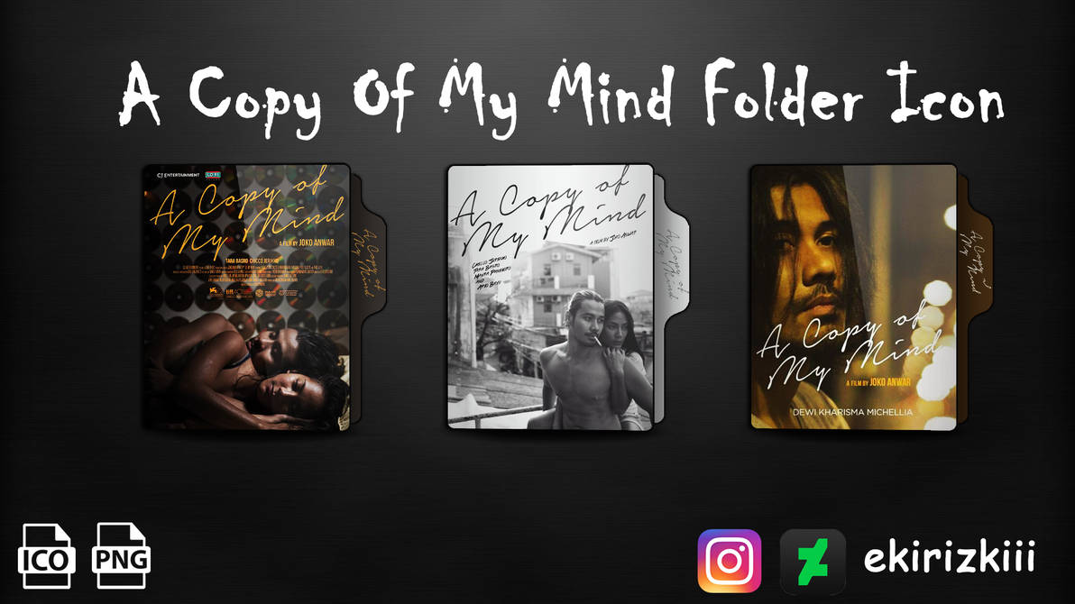 A Copy Of My Mind (2015) Folder Icon by ekirizkiiii on DeviantArt