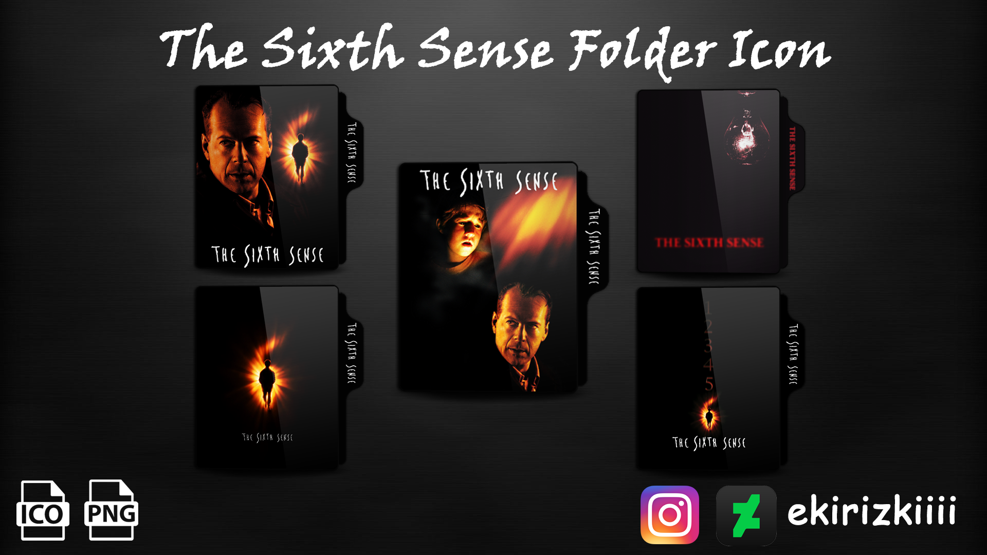 The Sixth Sense (1999) Folder Icon by ekirizkiiii on DeviantArt