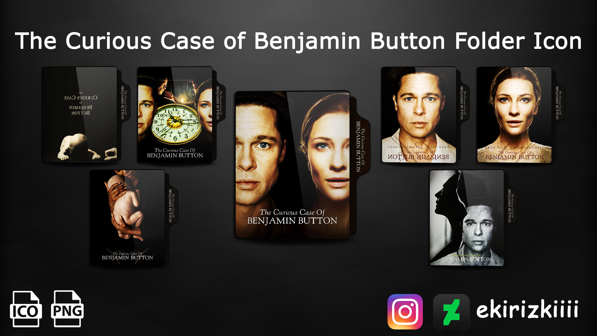 The Curious Case of Benjamin Button Folder Icon by ekirizkiiii on ...