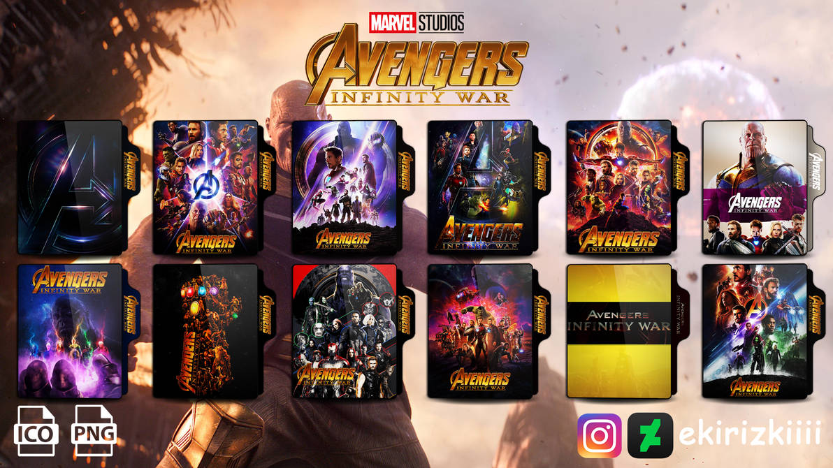 Avengers Infinity War (2018) Folder Icon by ekirizkiiii on DeviantArt