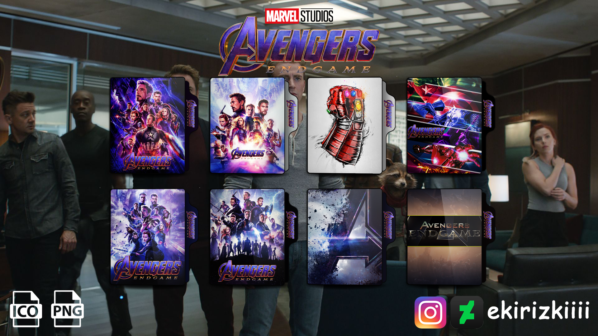 Avengers Endgame (2019) Folder Icon by ekirizkiiii on DeviantArt