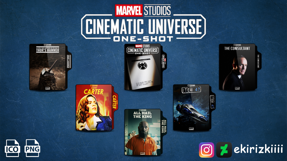 Marvel One-Shot Folder Icon Pack by ekirizkiiii on DeviantArt