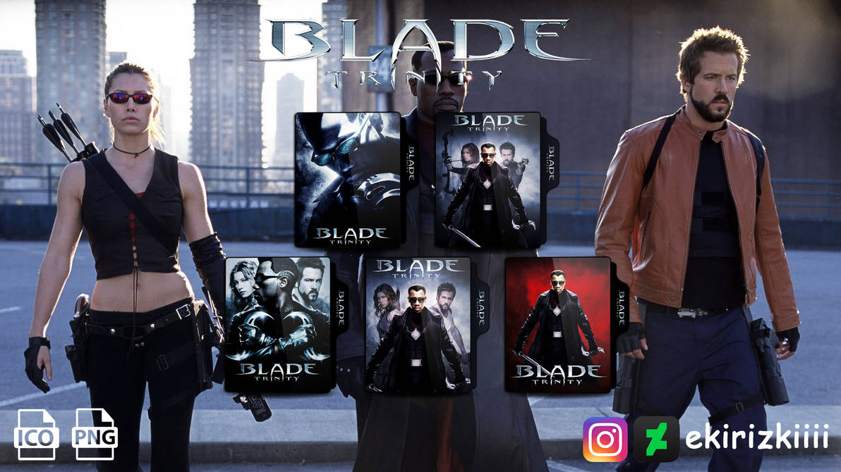 Blade : Trinity (2004) Folder Icon by ekirizkiiii on DeviantArt