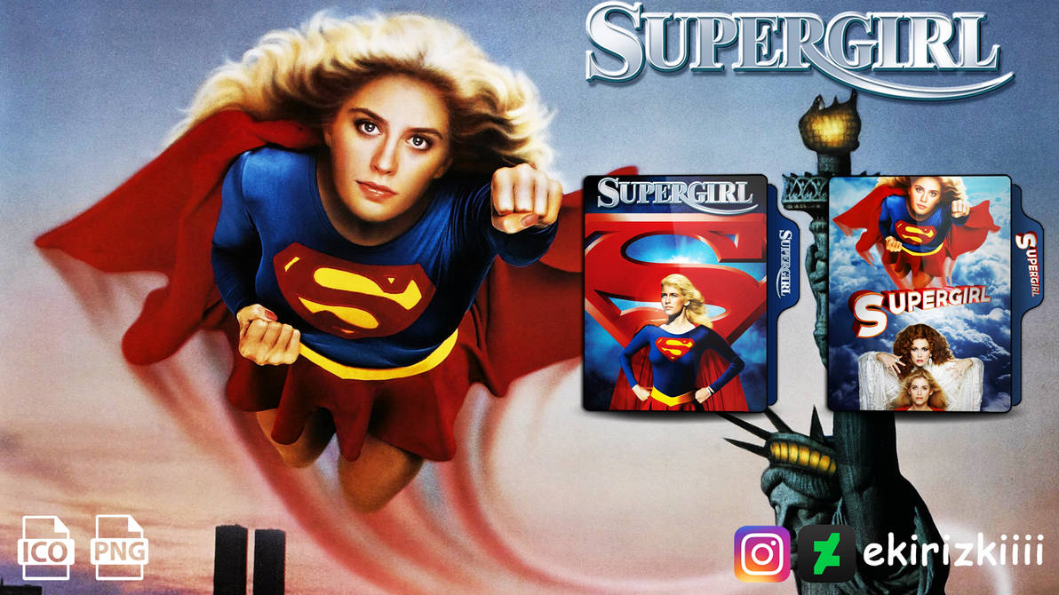 Supergirl (1984) Folder Icon by ekirizkiiii on DeviantArt