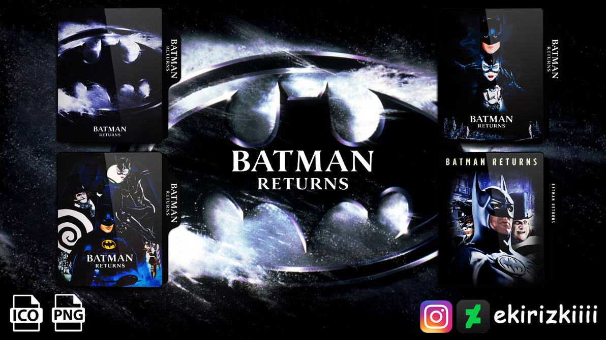 Batman Returns (1992) Folder Icon by ekirizkiiii on DeviantArt