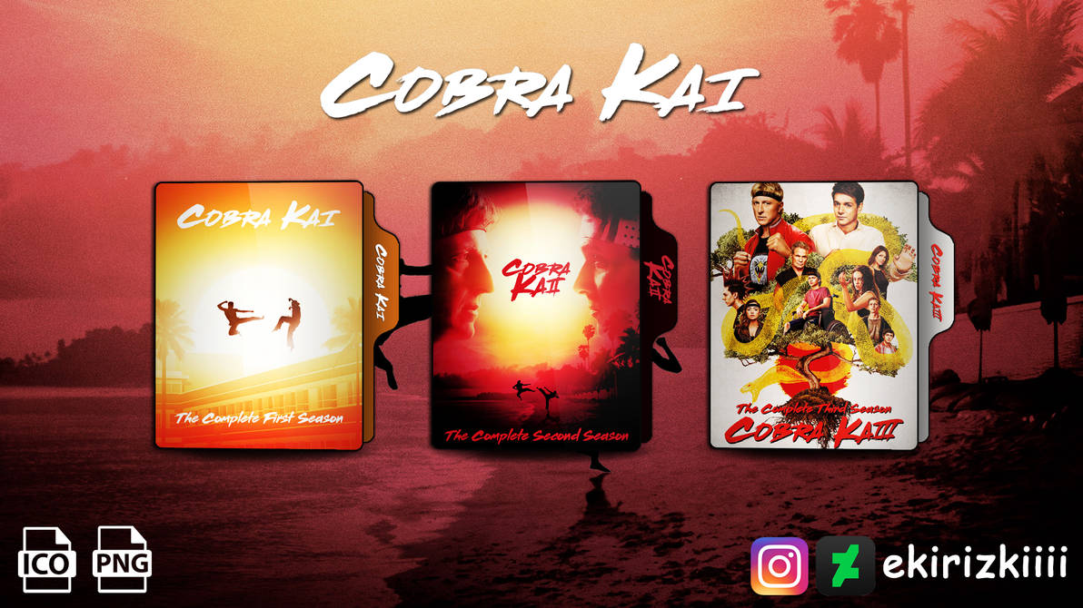 Cobra Kai Folder Icon Pack by ekirizkiiii on DeviantArt
