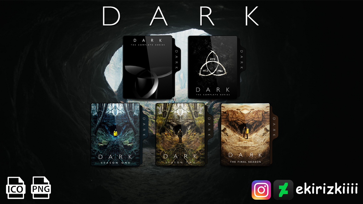 Dark Folder Icon Pack by ekirizkiiii on DeviantArt