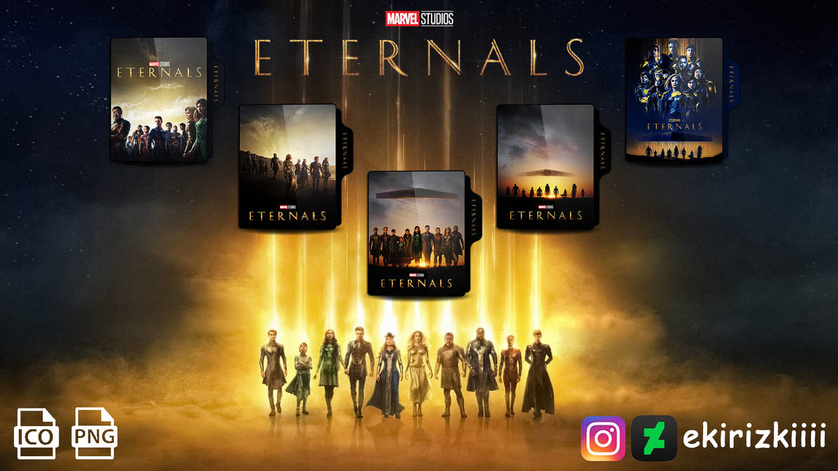 Eternals (2021) Folder Icon by ekirizkiiii on DeviantArt