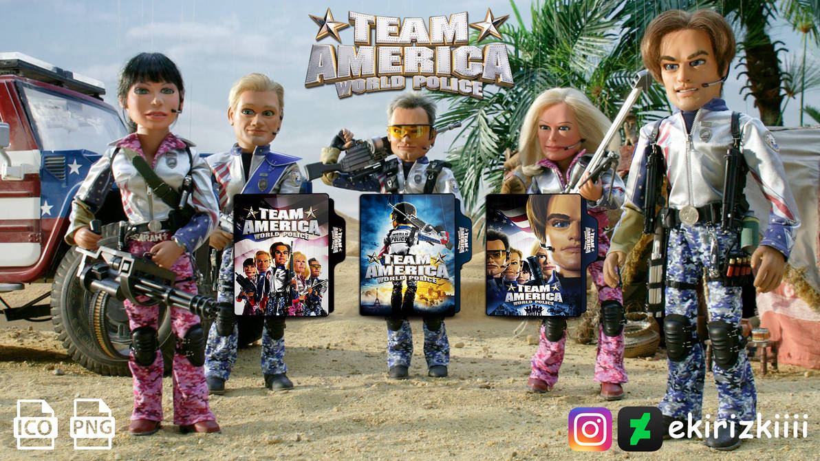 Team America: World Police (2004) Folder Icon by ekirizkiiii on DeviantArt