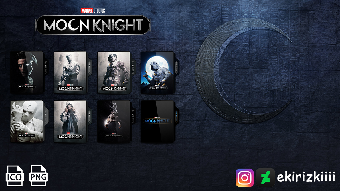 Moon Knight (2022) Folder Icon by ekirizkiiii on DeviantArt