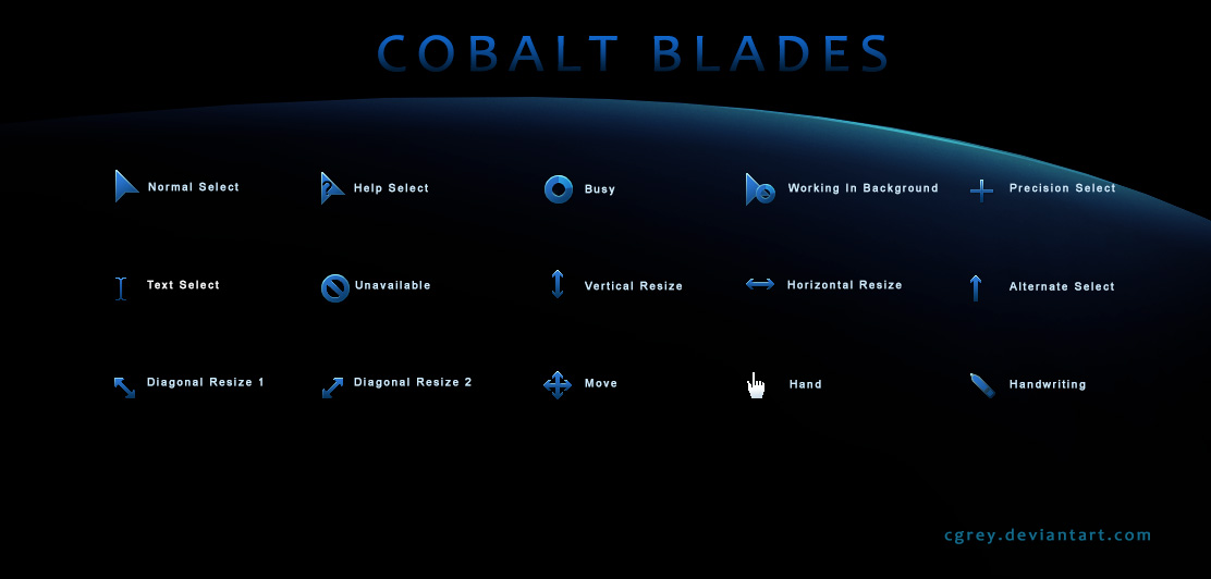 Cobalt Blades by CGrey on DeviantArt