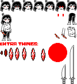 Fdy Bad Time Trio By XiannPlayz chara sprites by XiannPlayz on DeviantArt