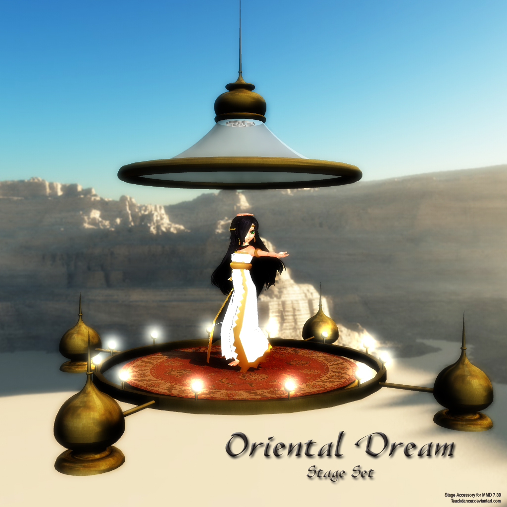 MMD Oriental Dream Stage Set by Trackdancer on DeviantArt