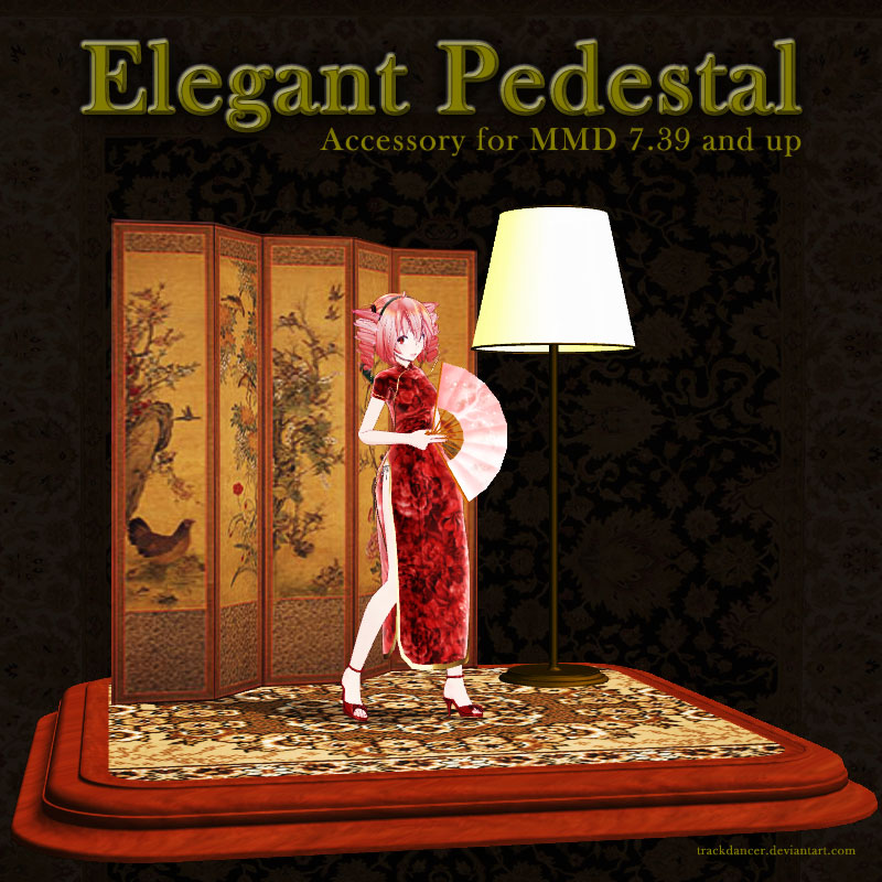 MMD Elegant Pedestal by Trackdancer on DeviantArt