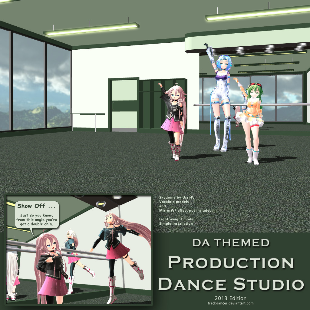 MMD Production Dance Studio 2013 Edition by Trackdancer on DeviantArt