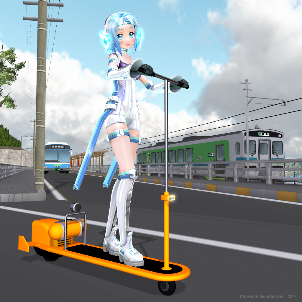 MMD Jet Scooter by Trackdancer on DeviantArt