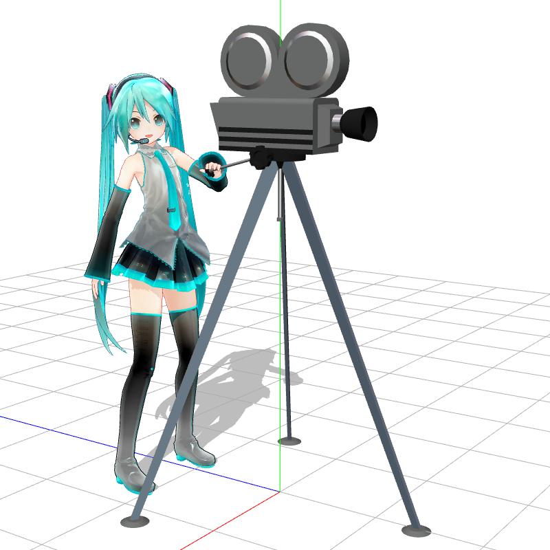MMD Miku's Camera DL by Trackdancer on DeviantArt