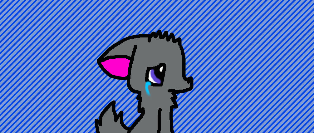 Sad wolf by Meowpokemon on DeviantArt