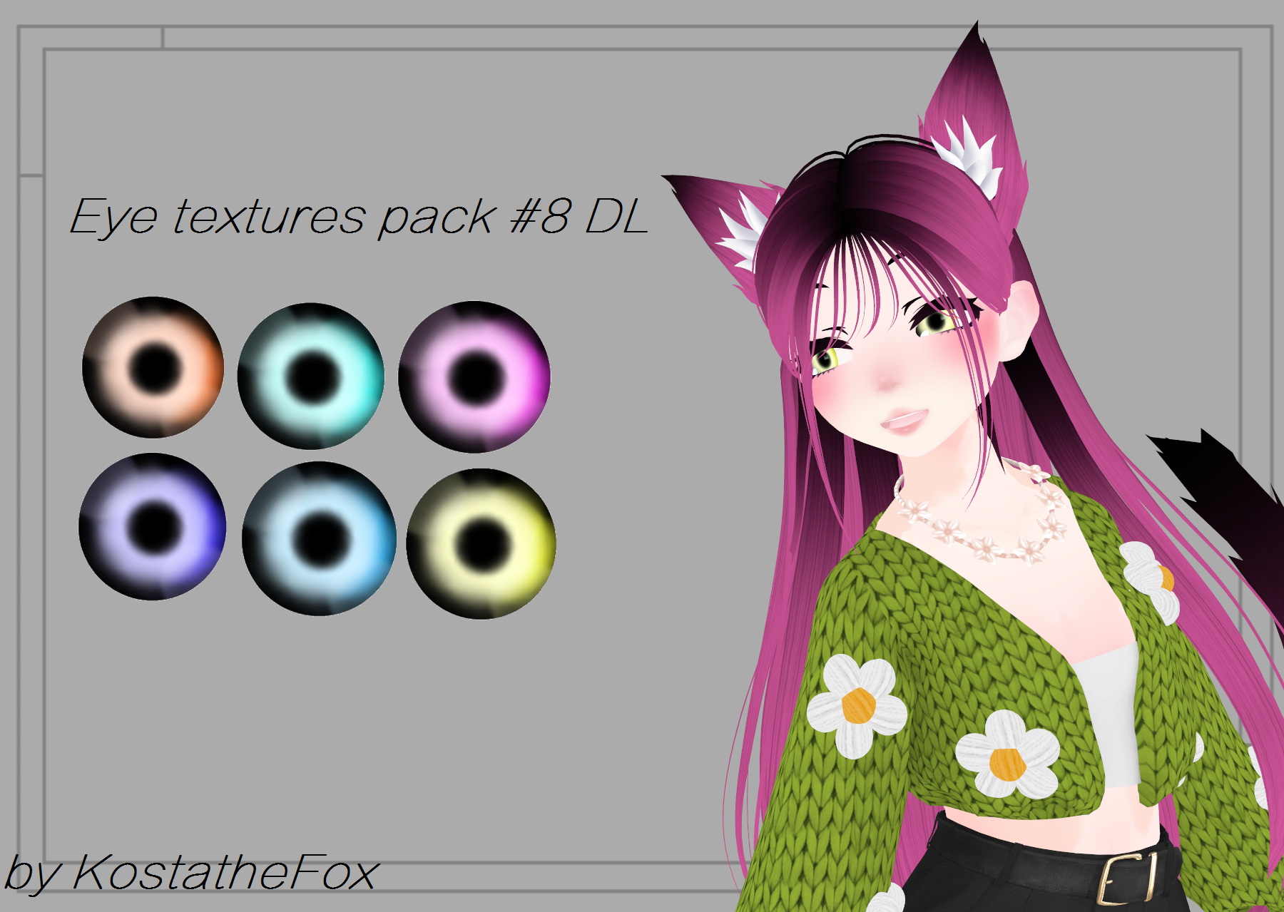 [MMD]Eye textures pack #8 Dl by KostatheFox on DeviantArt
