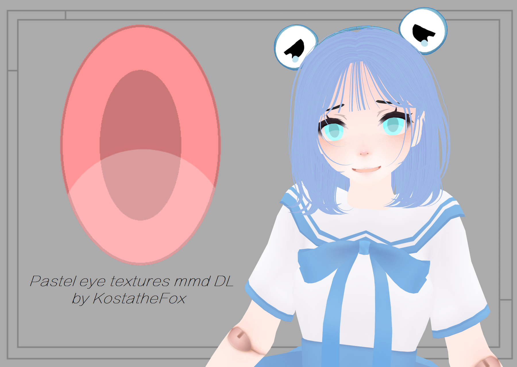 Pastel eye textures mmd dl by KostatheFox on DeviantArt