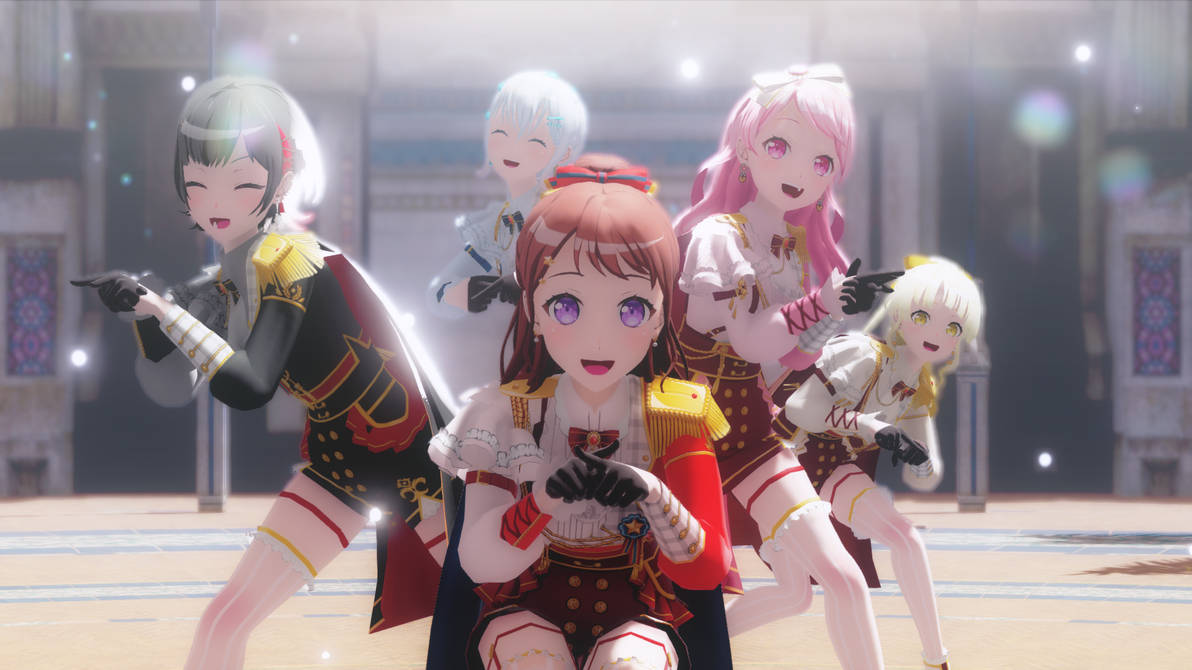 [BanG Dream MMD] BanG Dream Set [Model Dl] by MagesMMD on DeviantArt