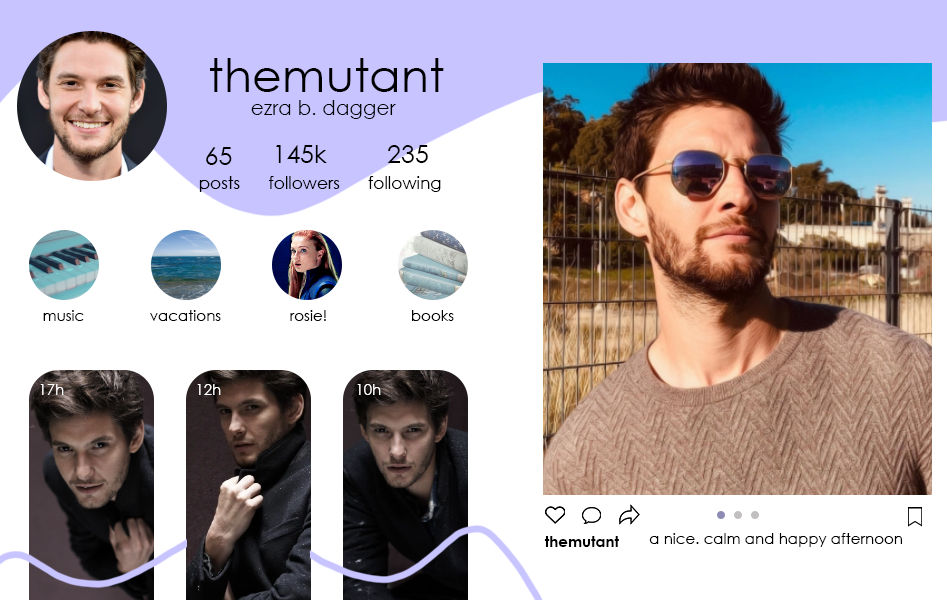 Instagram template 002 by cobosxv on DeviantArt