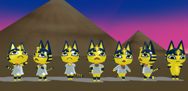 Ankha New Horizons by tetsuwanatom on DeviantArt