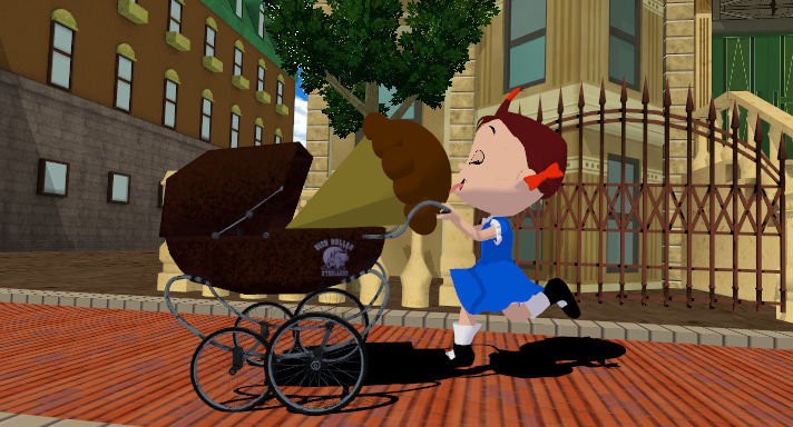 Baby Carriage MMD Download by tetsuwanatom on DeviantArt