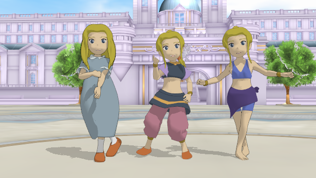 Esther and Myrtle from Ni No Kuni Released by tetsuwanatom on DeviantArt