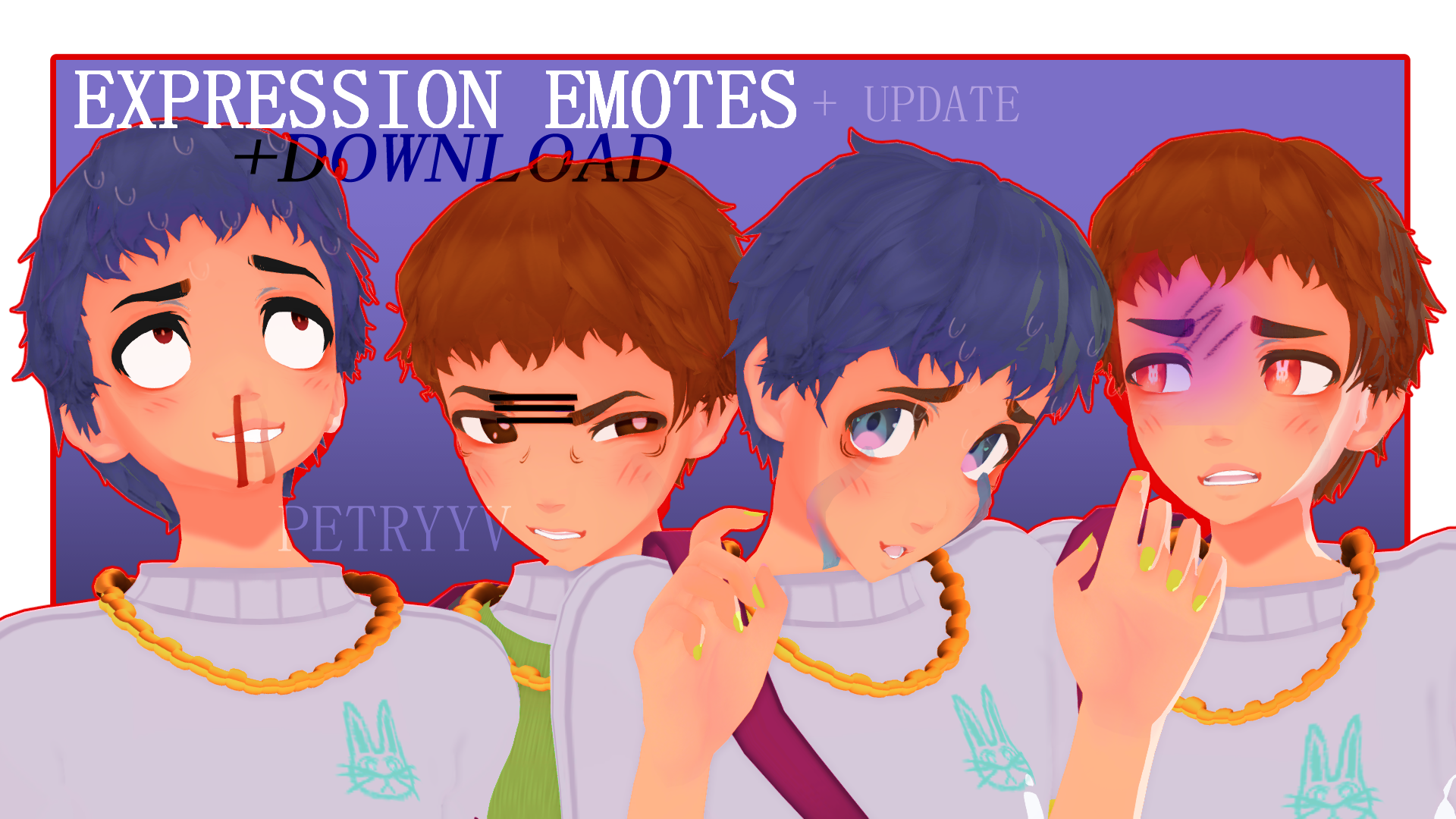+DL| Expressions Emote by Petryyv on DeviantArt