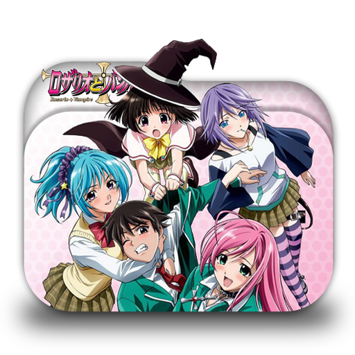 Rosario to Vampire Folder Icon 002 by LaylaChan1993 on DeviantArt