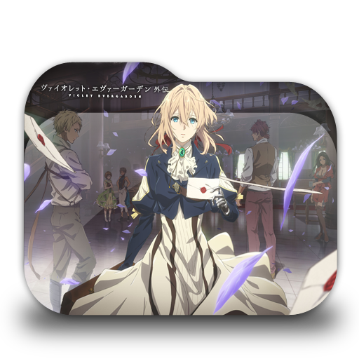 Violet Evergarden Folder Icon 001 by LaylaChan1993 on DeviantArt