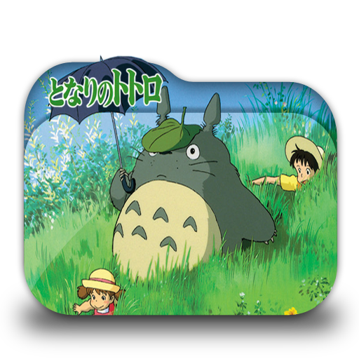Tonari no Totoro Folder Icon 002 by LaylaChan1993 on DeviantArt