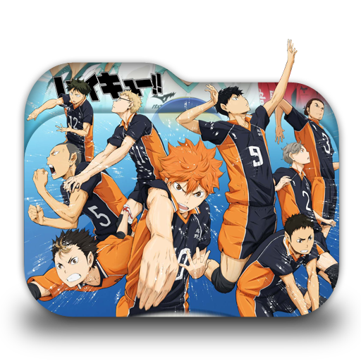 Haikyuu!! Folder Icon 001 by LaylaChan1993 on DeviantArt