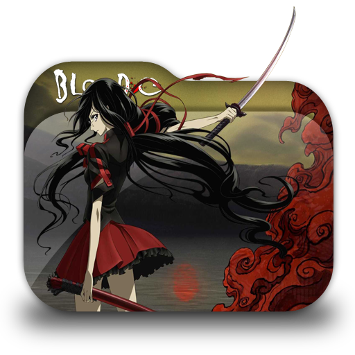 Blood-C Folder Icon 001 by LaylaChan1993 on DeviantArt
