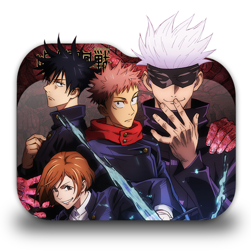 Jujutsu Kaisen Folder Icon 001 by LaylaChan1993 on DeviantArt