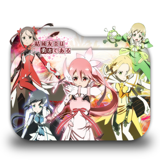 Yuuki Yuuna wa Yuusha de Aru Folder Icon 001 by LaylaChan1993 on DeviantArt